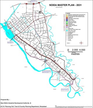 Noida Master Plan - 2031 by Welcome Estate | PDF