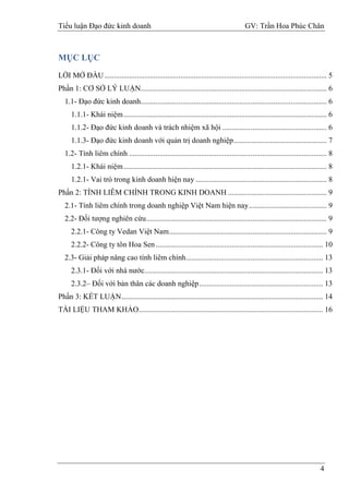 Tieu luan dao duc kinh doanh tinh liem chinh | DOCX