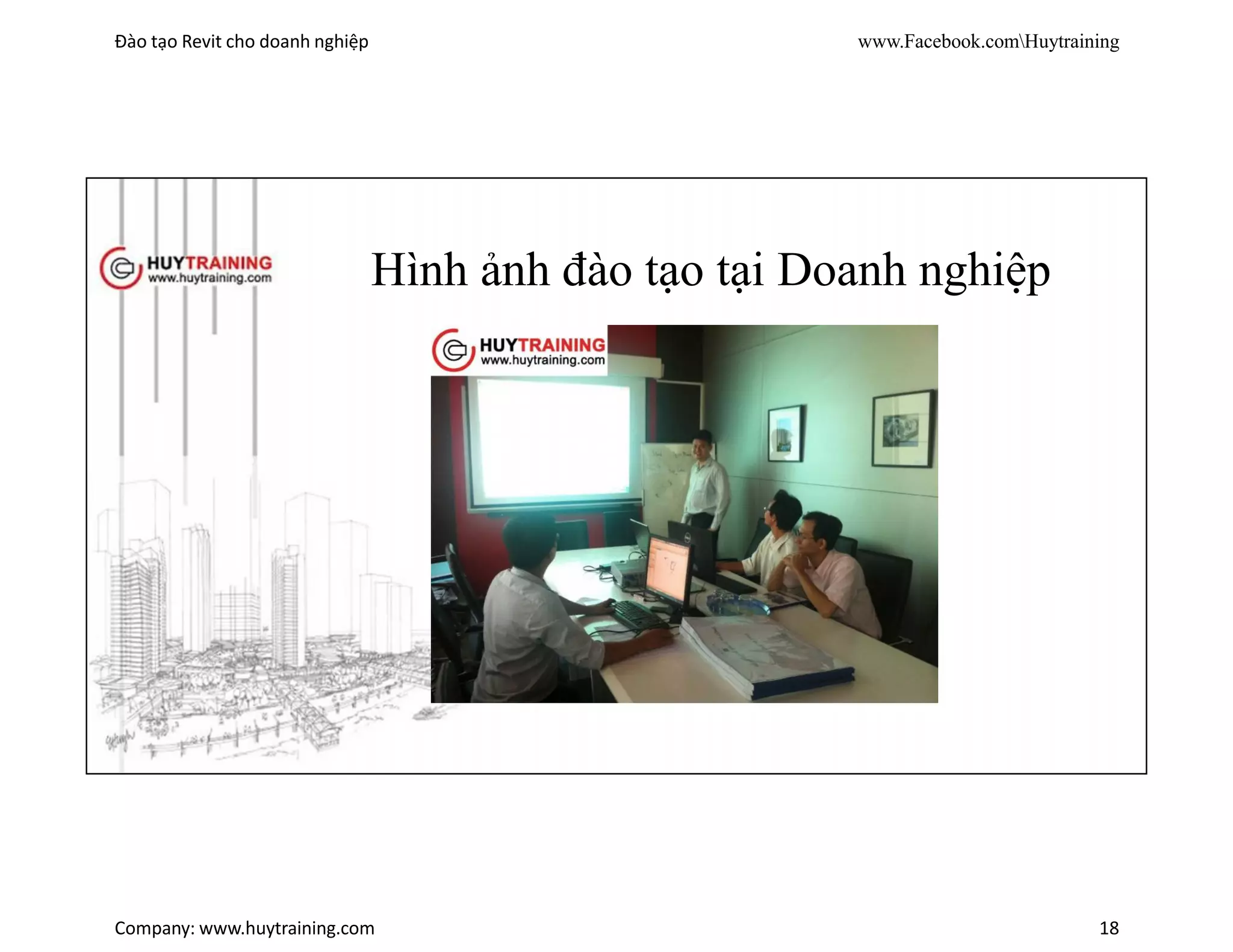 Nội dung đào tạo Revit cho doanh nghiệp | PPT