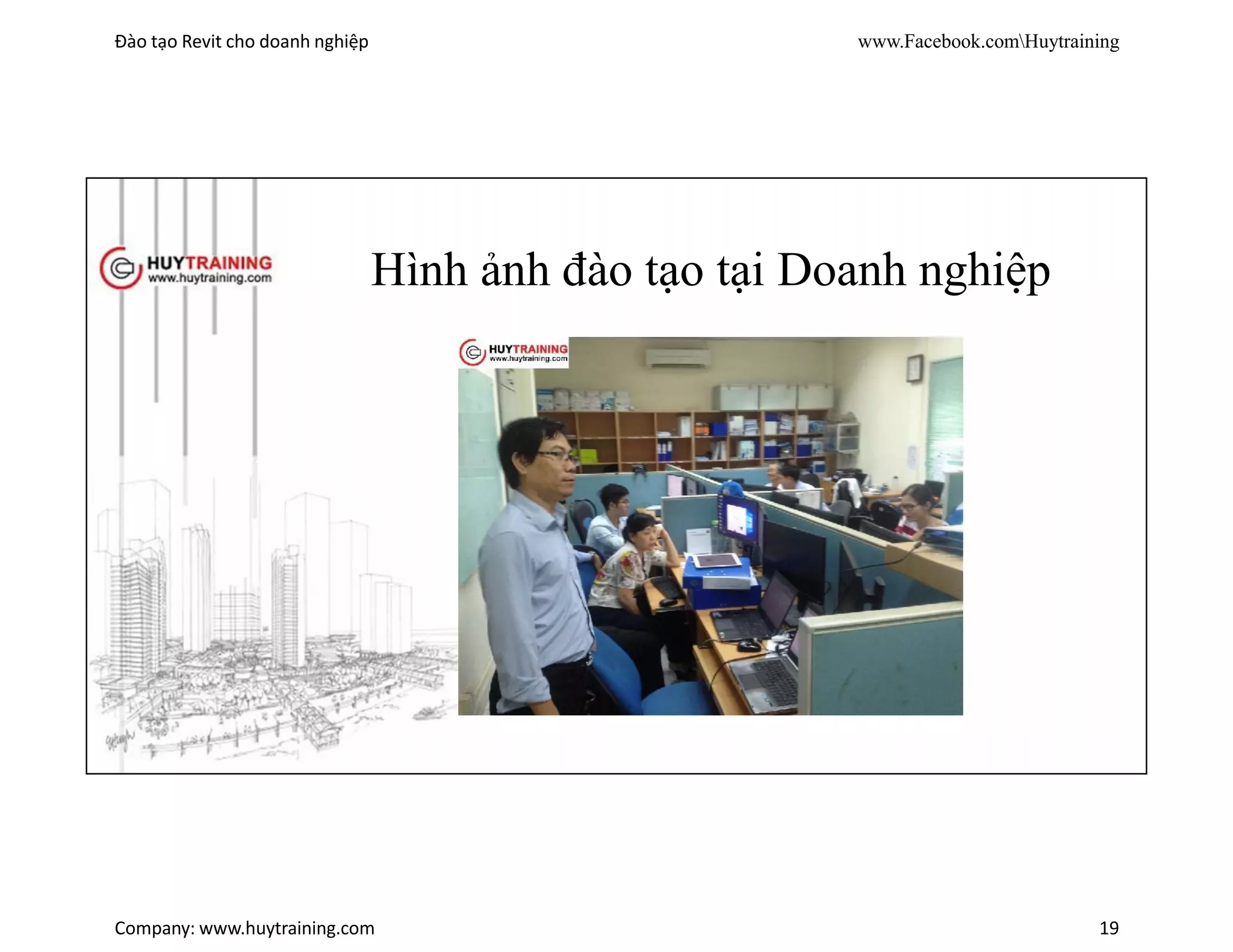 Nội dung đào tạo Revit cho doanh nghiệp | PPT