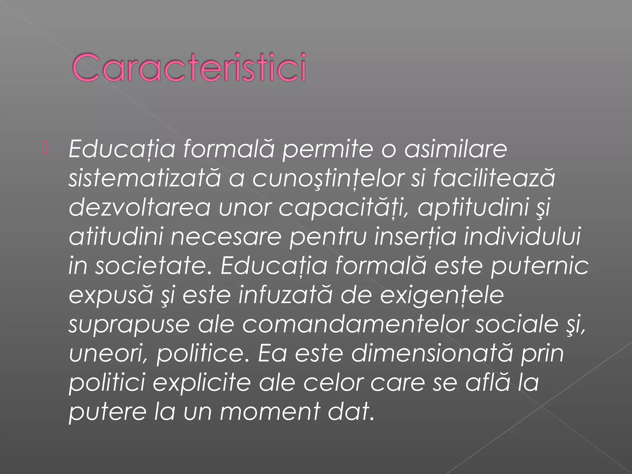 Noile educatii sfetcutraian | PPT