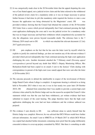 No investigation perverting course of justice | PDF