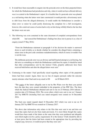 No investigation perverting course of justice | PDF