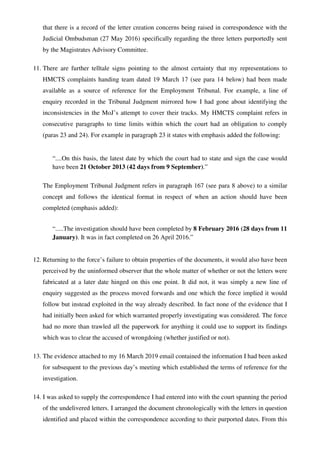 No investigation perverting course of justice | PDF