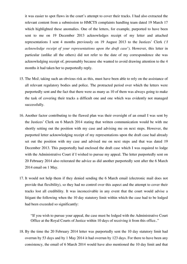 No investigation perverting course of justice | PDF