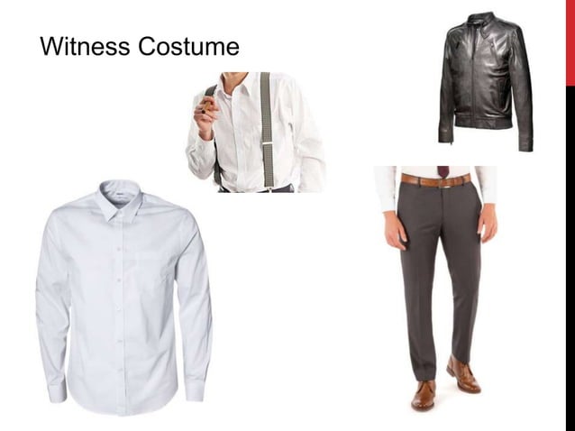 Noir character costumes | PPTX