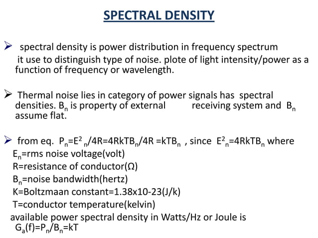 Noise | PPTX | Computer Networking | Computing