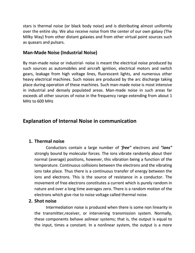 Noise | DOCX