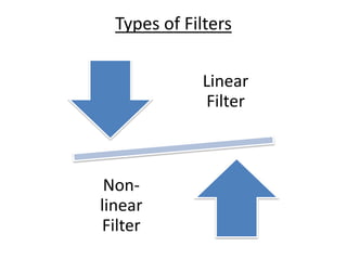 NOISE FILTERS IN IMAGE PROCESSING | PPTX
