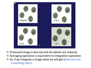 NOISE FILTERS IN IMAGE PROCESSING | PPTX