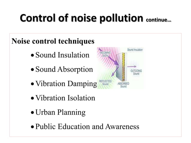 Noise.pptx | Ear, Nose and Throat Conditions | Diseases and Conditions