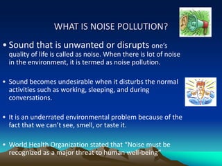 Noise .health effects due to exposure to noise | PDF