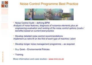 Environmental Noise Control Best Practicable Means BPM and BAT | PPT