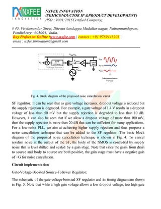 Noise insensitive pll using a gate-voltage-boosted source-follower ...