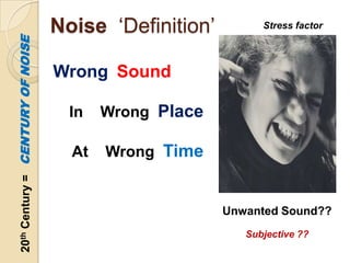 Noise & Radiation health Effect | PPTX