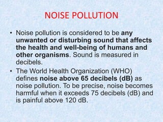 NOISE-SOIL-SOLID WASTE POLLUTION ,SDG,DISASTER MANAGEMENT,.pptx