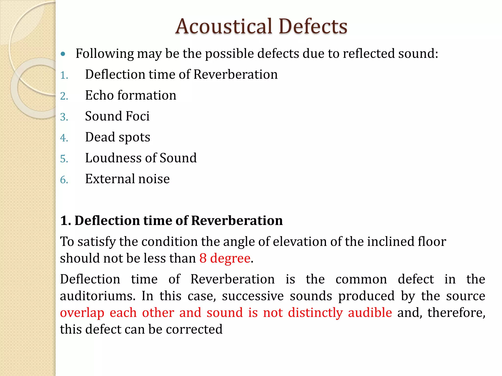 Noise acoustic | PPTX