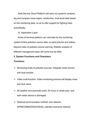 Environment Noise and dust Video monitoring system in Construction ...