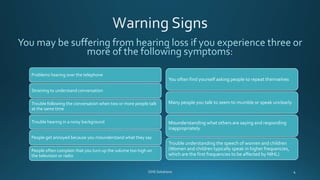 Noise and hearing loss prevention | PPTX