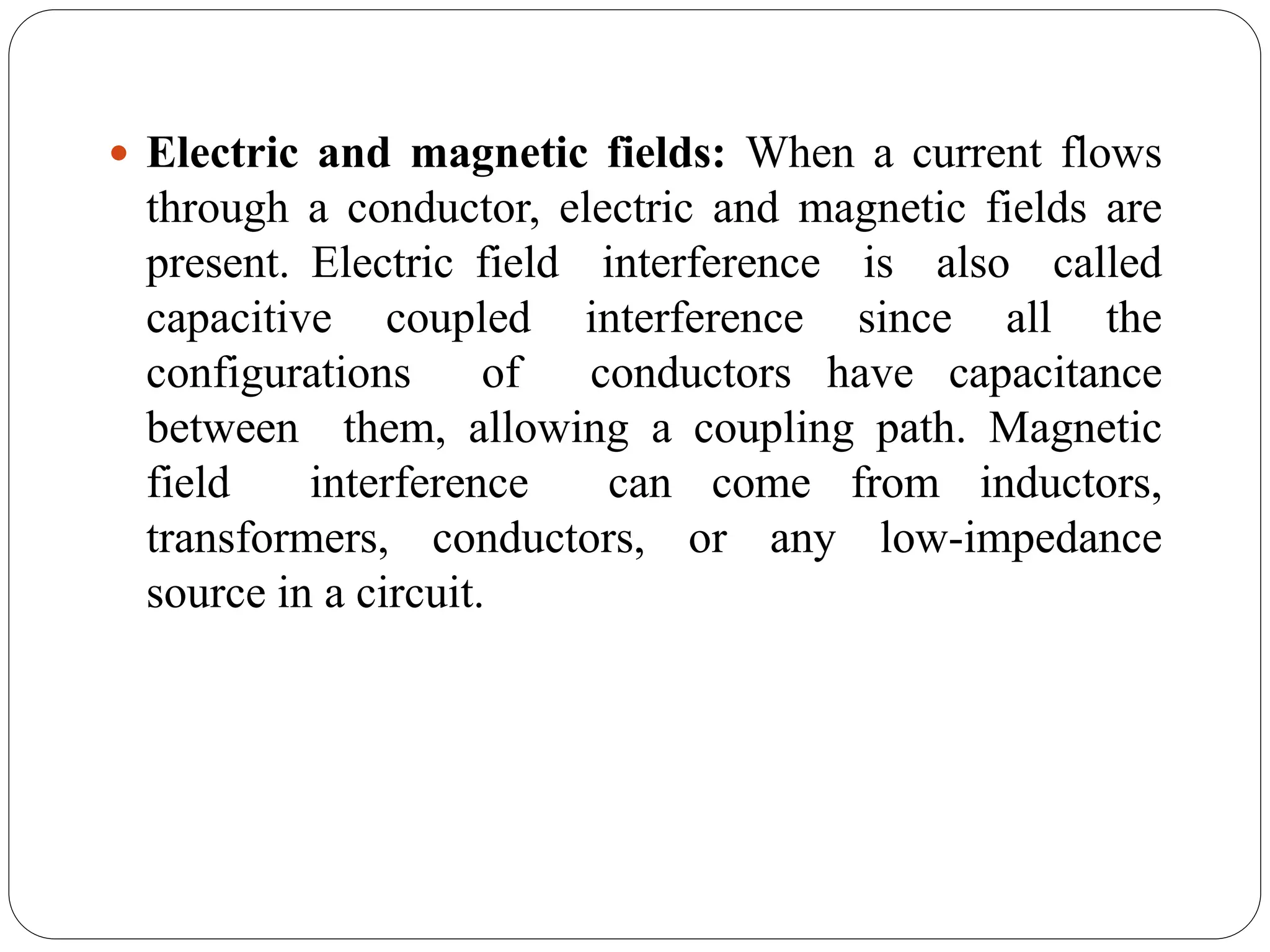Noise and interference | PPTX