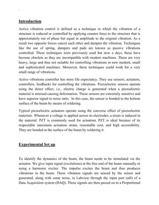 Noise and vibration report | PDF