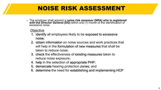 Occupational Safety & Health (Noise Exposure) Regulations 2019 ...