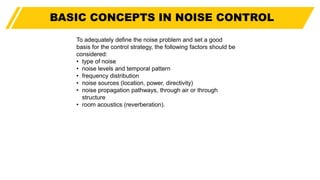 Introduction to Industrial Noise Control | PDF