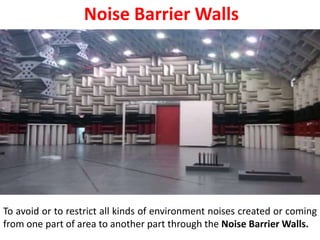 Noise barrier walls | PPTX
