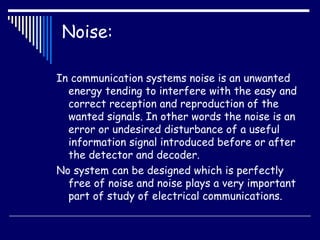 Noise calculation presentation | PPS