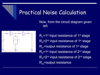 Noise calculation presentation | PPS