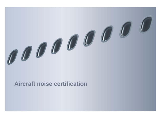 Noise Certification & Levels | PDF | Air Travel | Travel Type