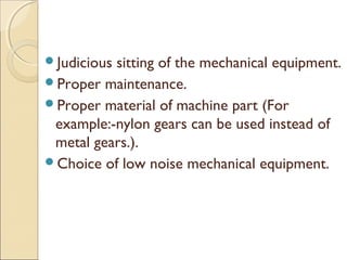 Noise control | PPT