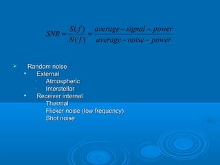 Noise | PPT