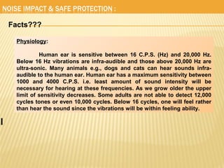 Noise impact and.safe protection | PPT