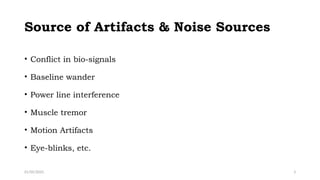 Different types of noise in Bio-signals. | PPTX