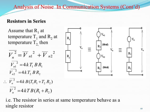 Noise in communication system | PPTX | Computer Networking | Computing
