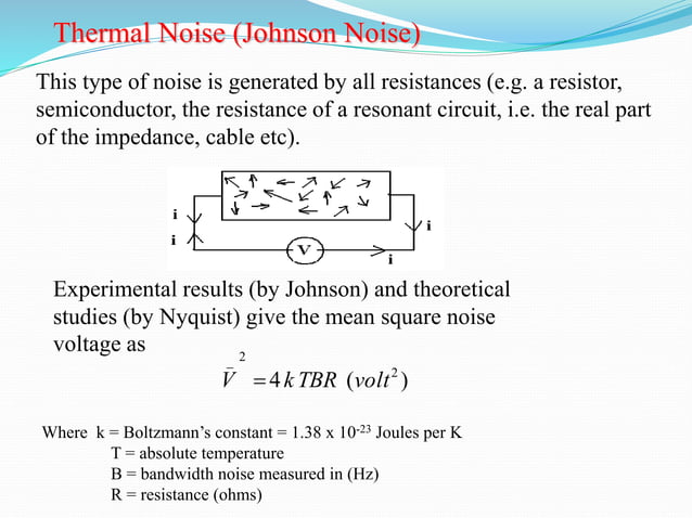 Noise in communication system | PPTX | Computer Networking | Computing