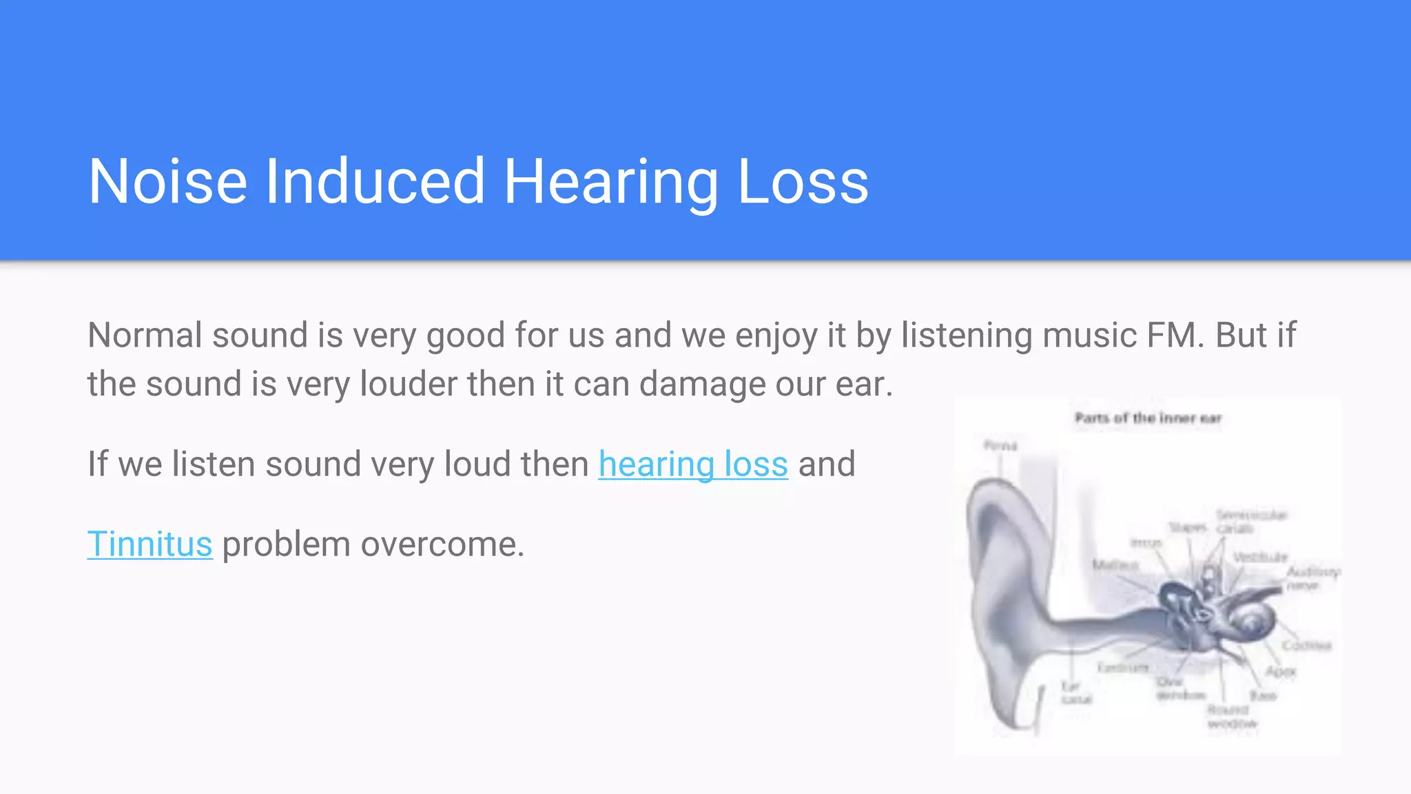 Noise induced hearing loss(nihl) | PDF | Digital Audio | Computer Software and Applications