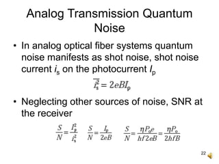 Noise in photodetectors | PPT