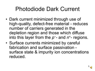 Noise in photodetectors | PPT
