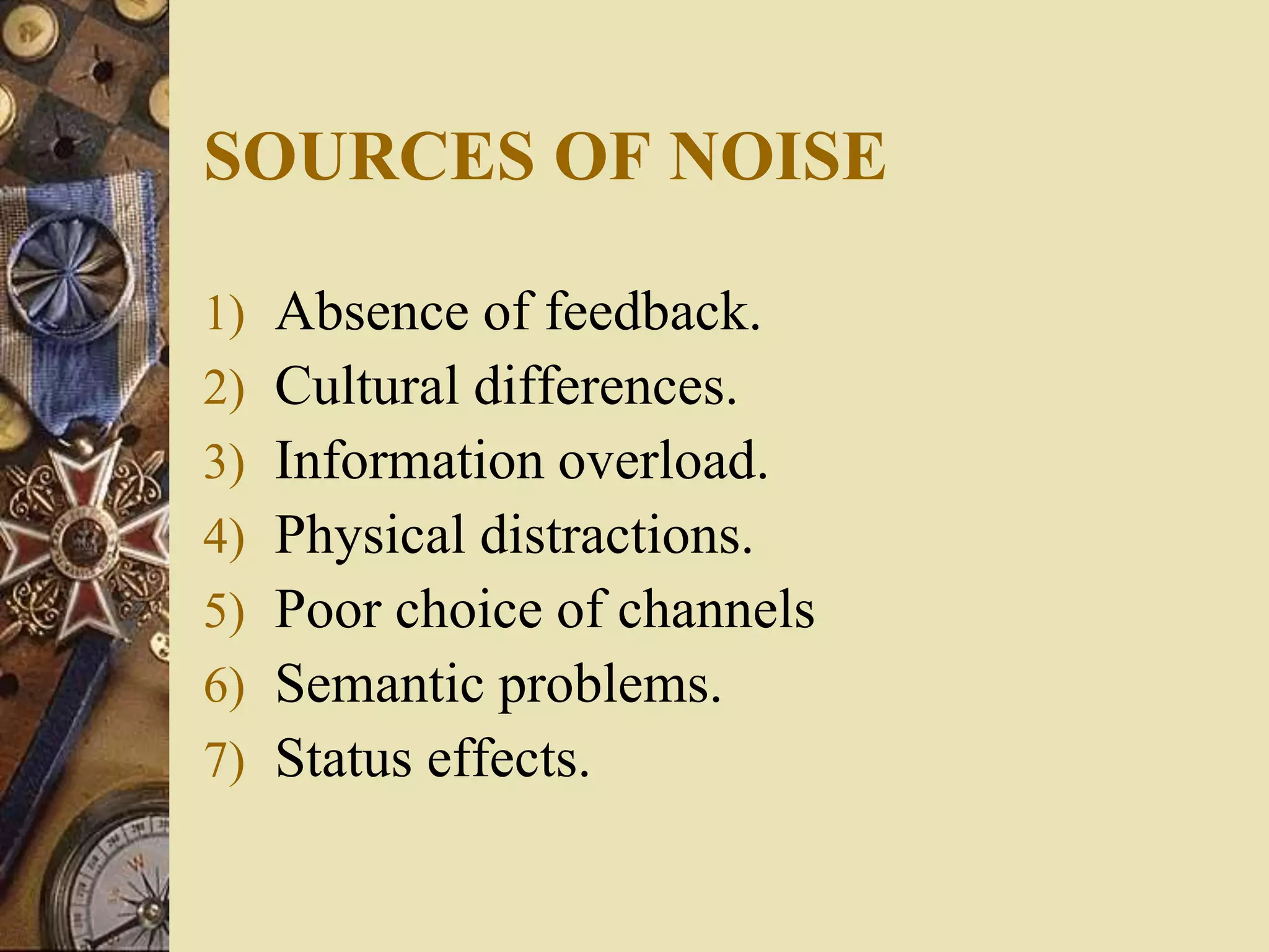 NOISE IN THE COMMUNICATION PROCESS.ppt