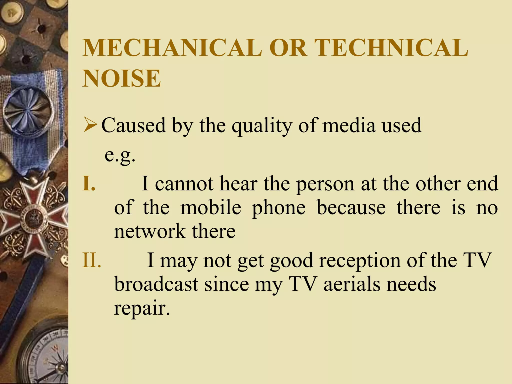 NOISE IN THE COMMUNICATION PROCESS.ppt