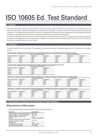 Noiseken esd simulator | PDF