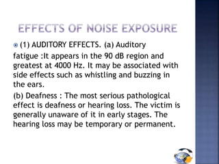 Noise lecture ppt | PPTX
