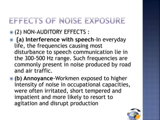 Noise lecture ppt | PPTX