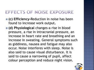 Noise lecture ppt | PPTX