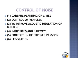 Noise lecture ppt | PPTX