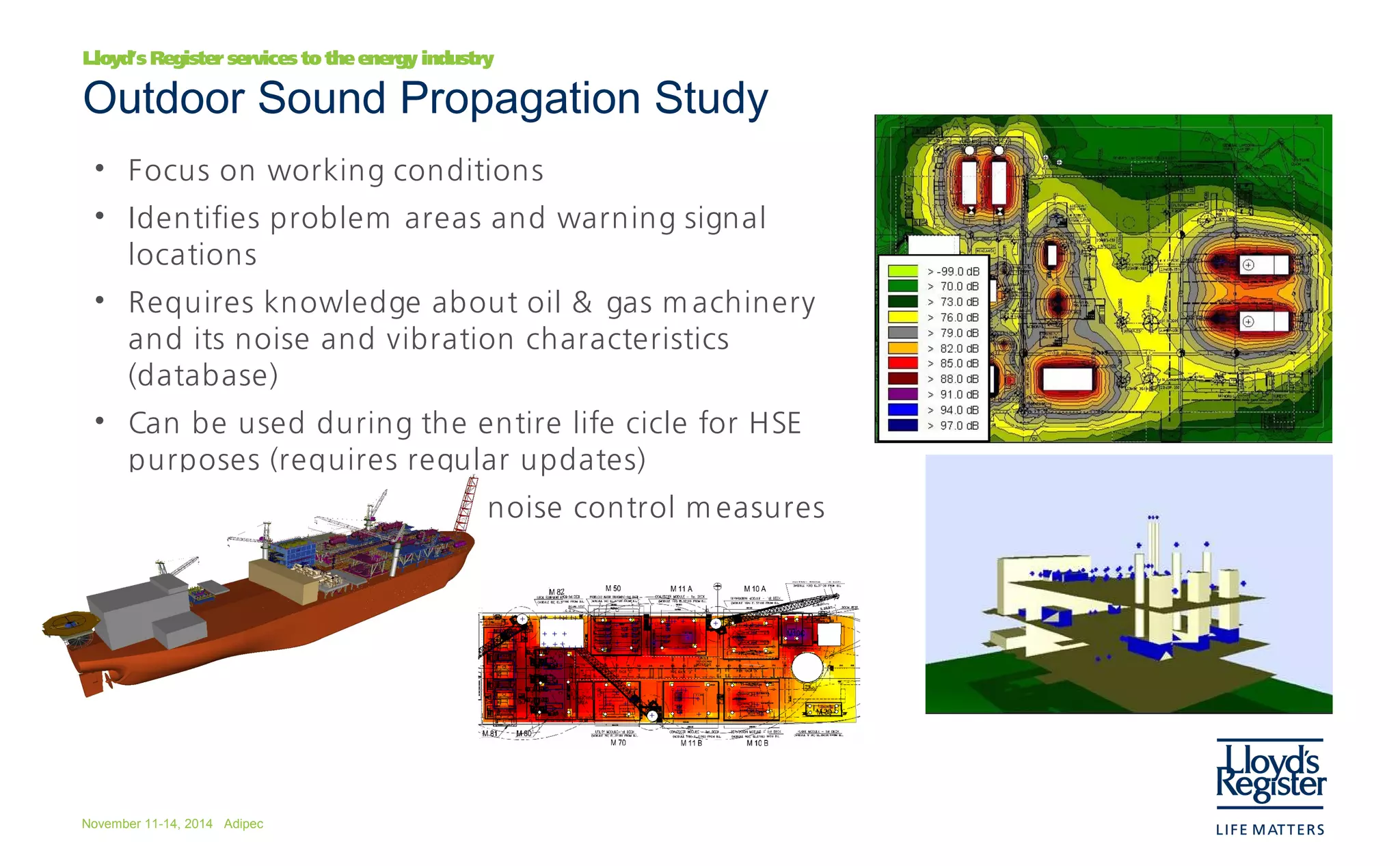 Noise management in offshore installations | PPT
