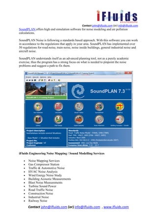 Noise Mapping and Sound modelling | PDF