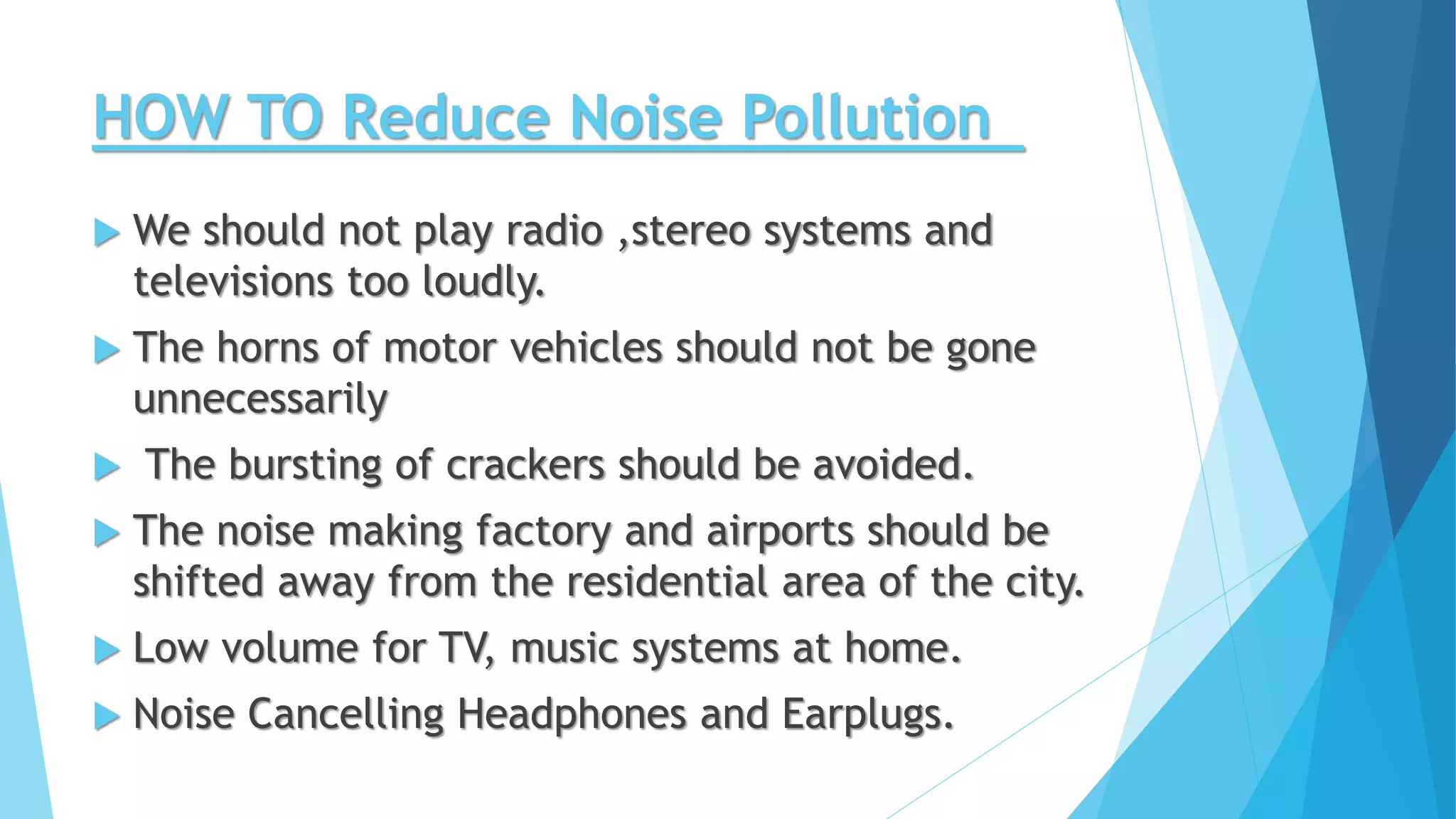 Noise pollotion | PPT